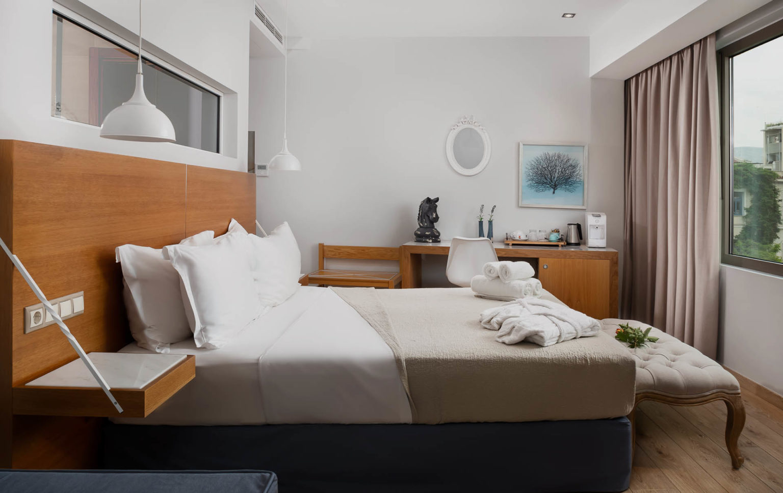 Deluxe Double Room with Acropolis View - Athens stay Acropolis view