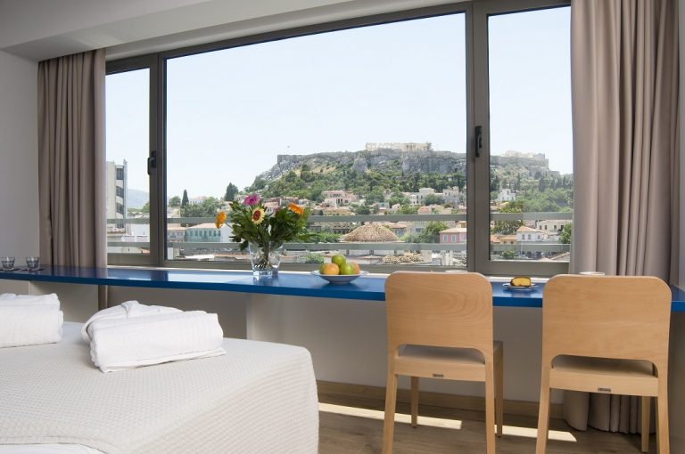 Deluxe Double Room with Acropolis View - Athens stay Acropolis view