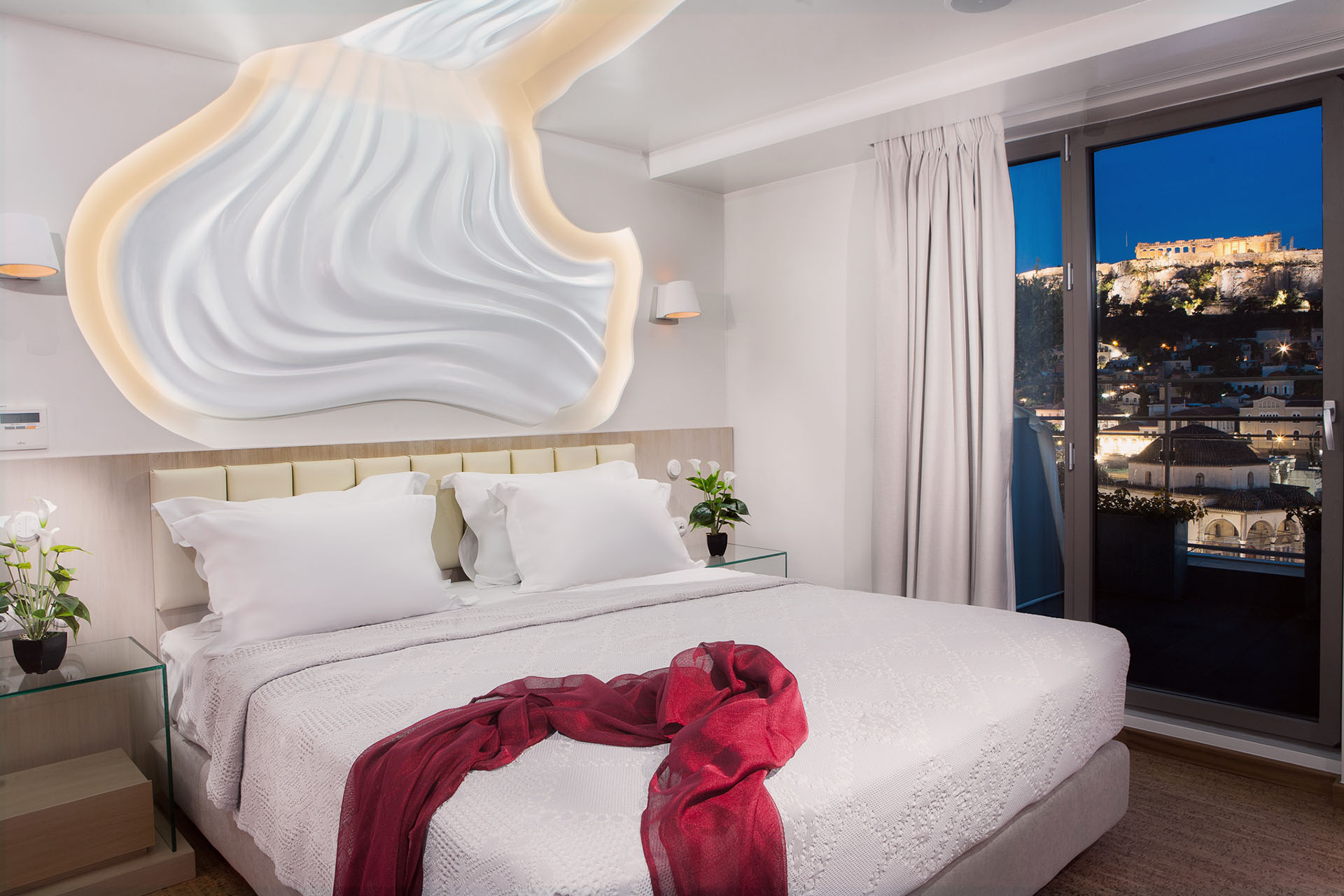 Deluxe Double Room with Acropolis View - Athens stay Acropolis view